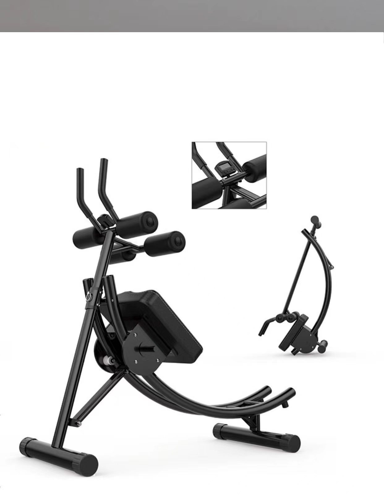 AB Coaster Core Training Abdominal Fitness Exercise Machine Home Gym ...